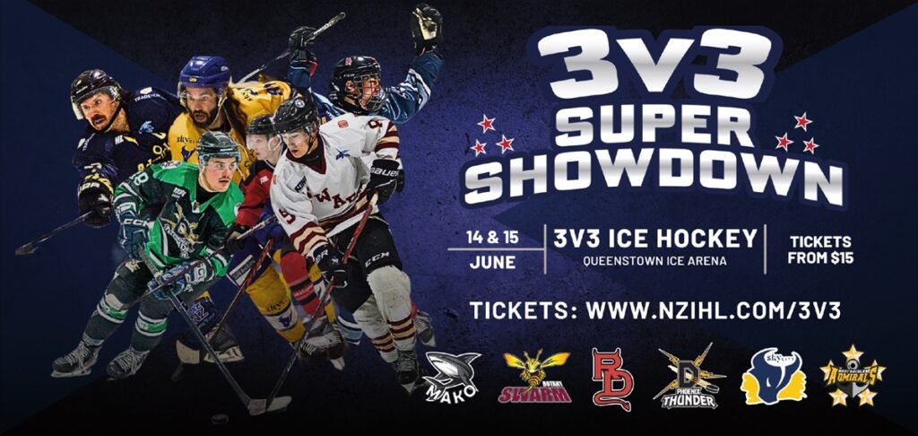 NZIHL Announces 3v3 Super Showdown - Ice Hockey New Zealand